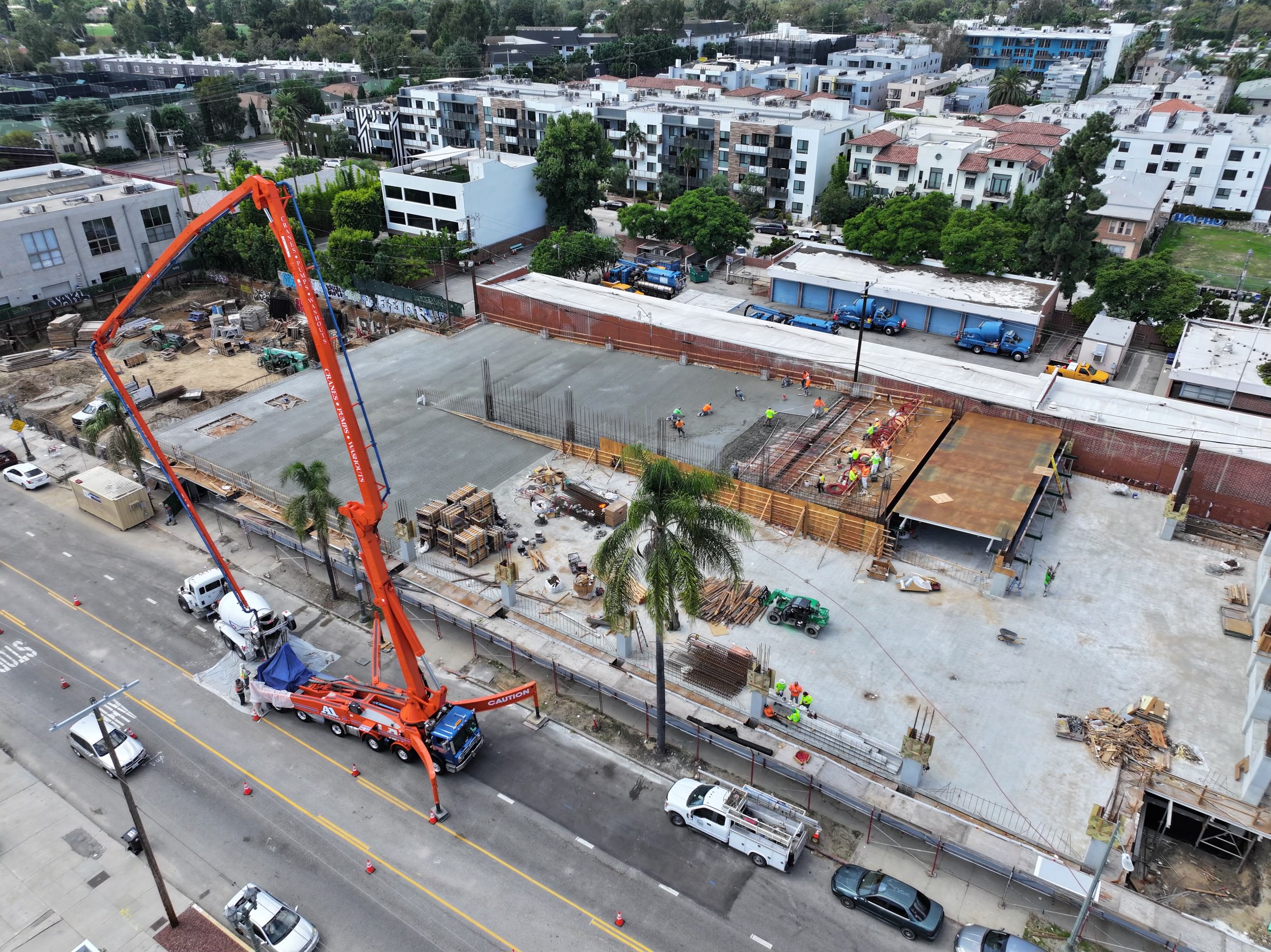 Ferrocrete Builders Project: Red Studios Parking Structure